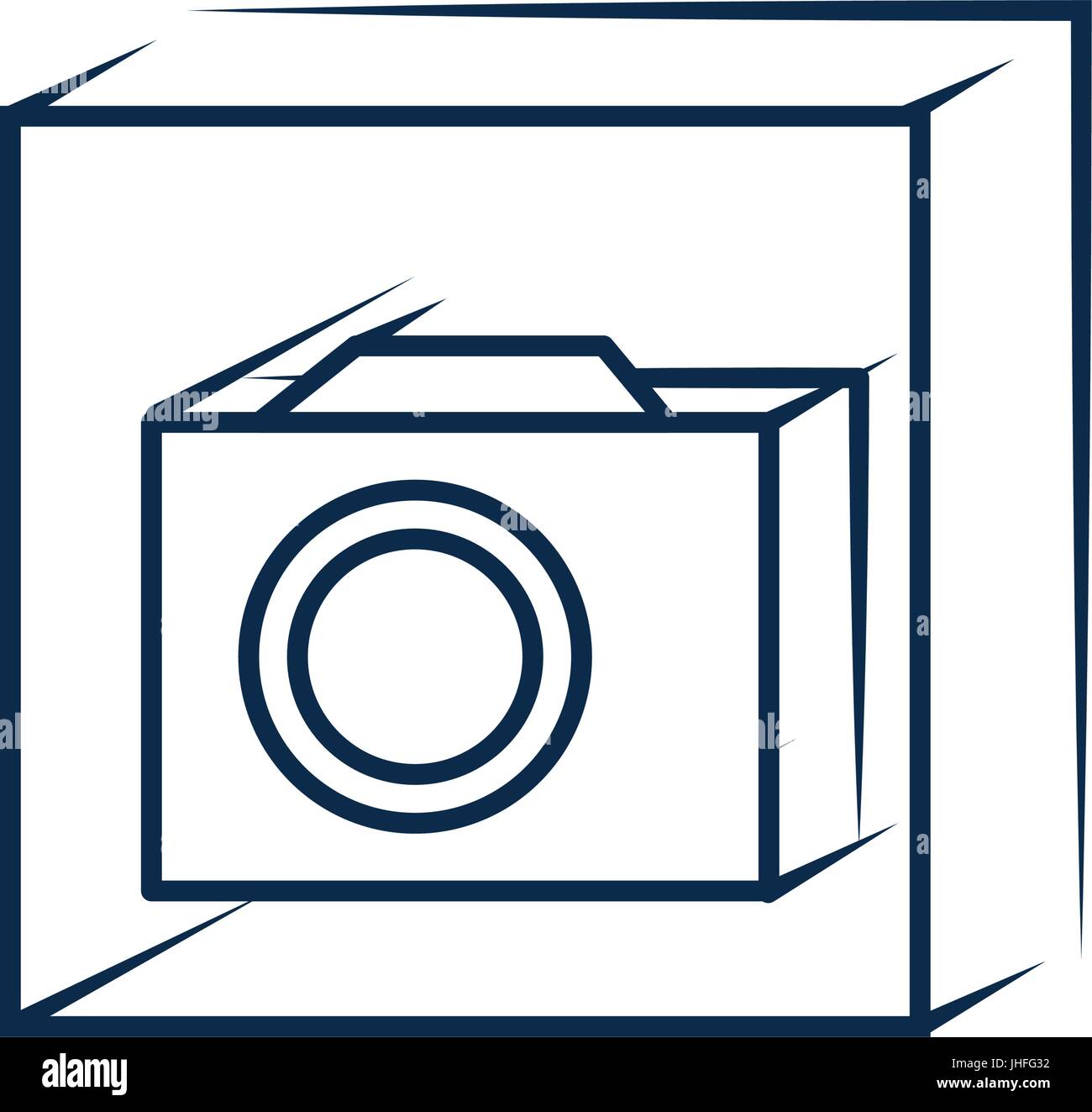 Photographic camera symbol icon vector illustration graphic design ...