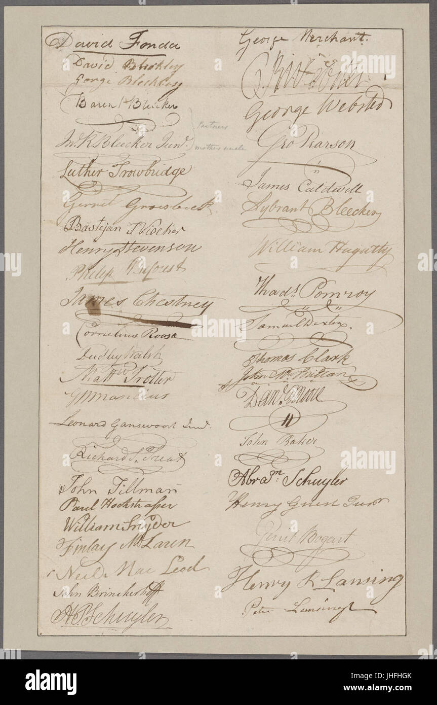 Petition to the New York State Legislature from the Citizens of the ...