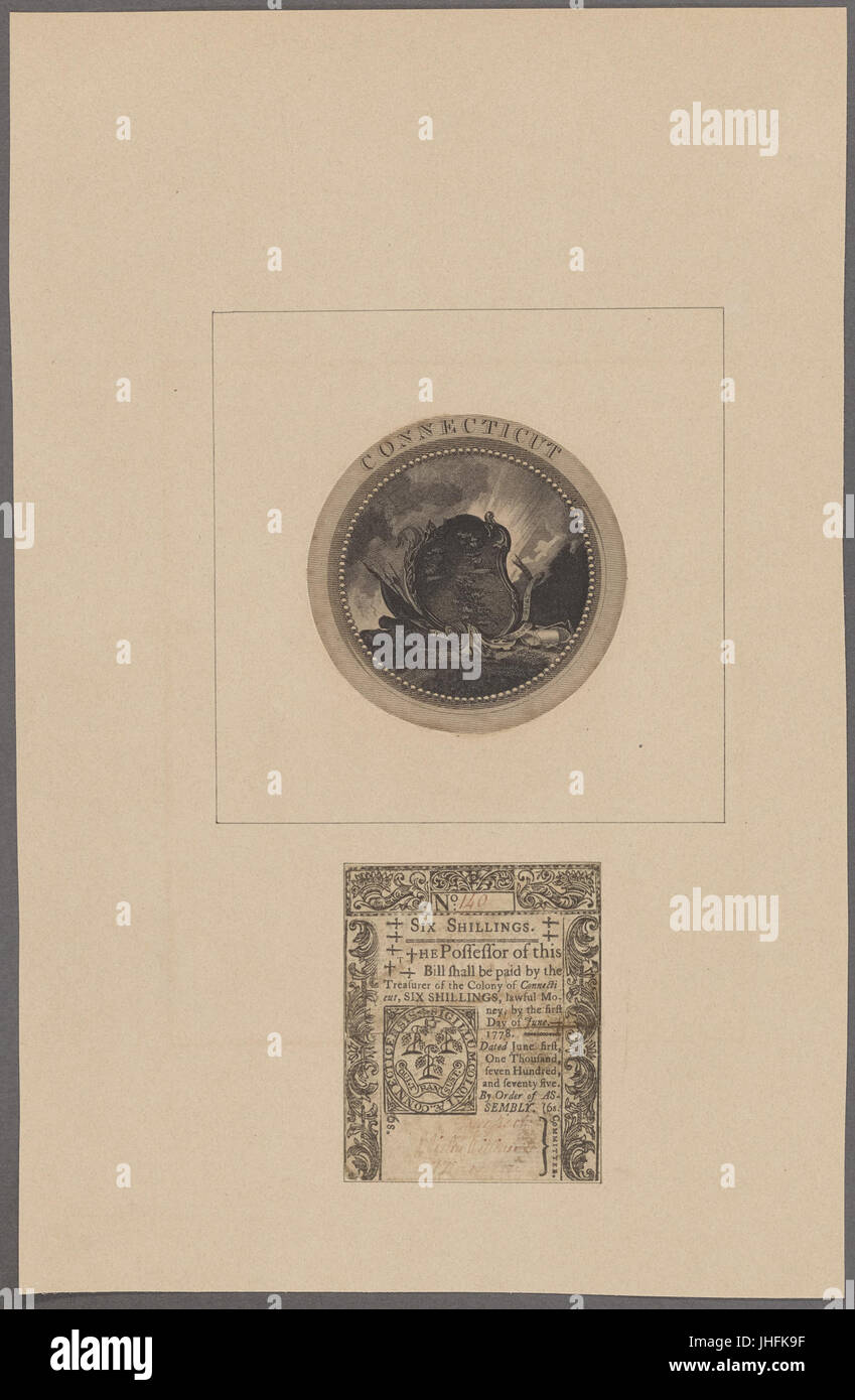 18th century bank note hi-res stock photography and images - Alamy