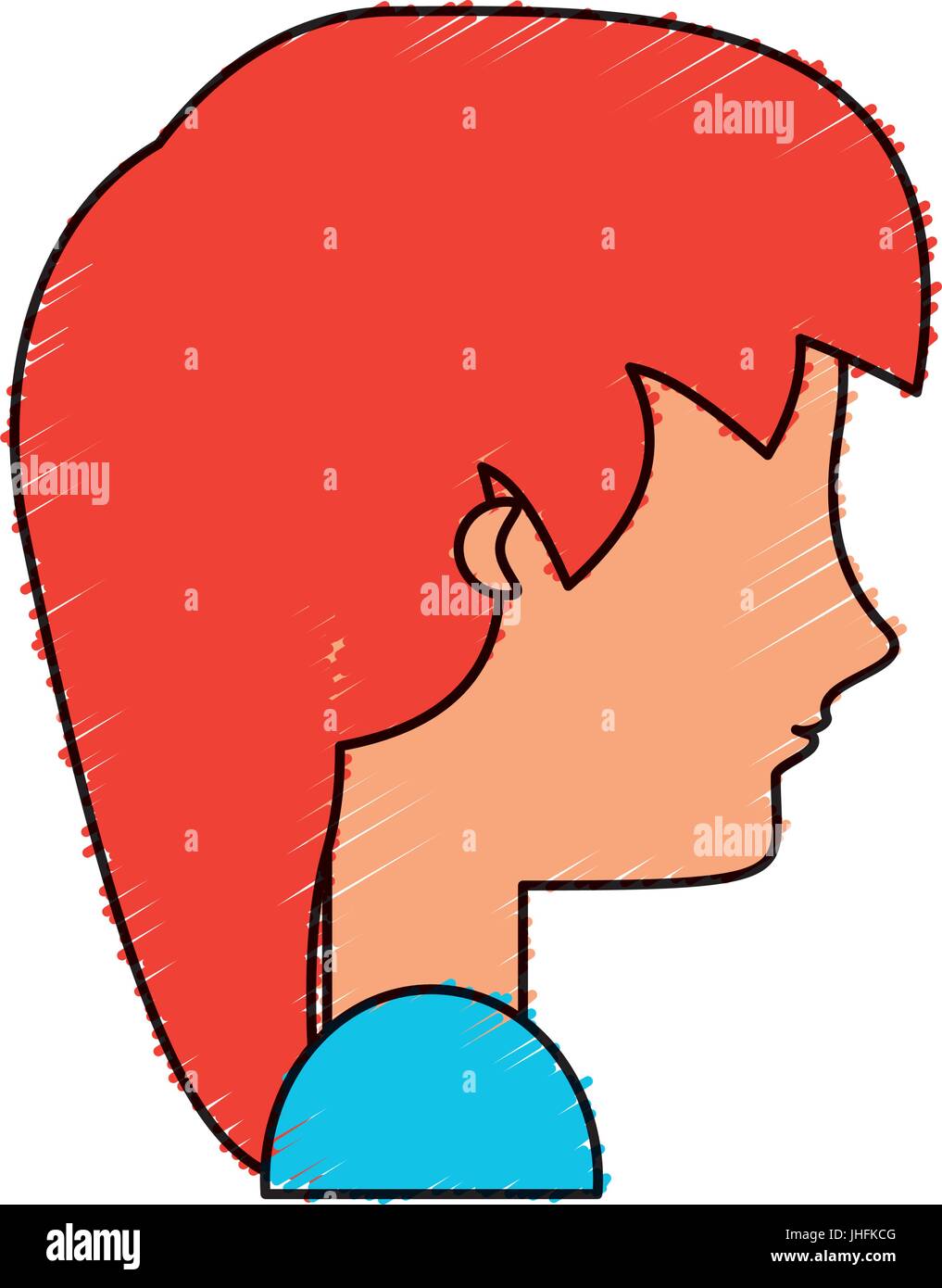 Woman faceless head icon vector illustration graphic design Stock ...