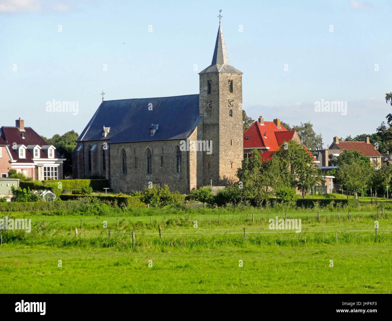 20150909 Lambertuskerk3 Wilsum Stock Photo - Alamy