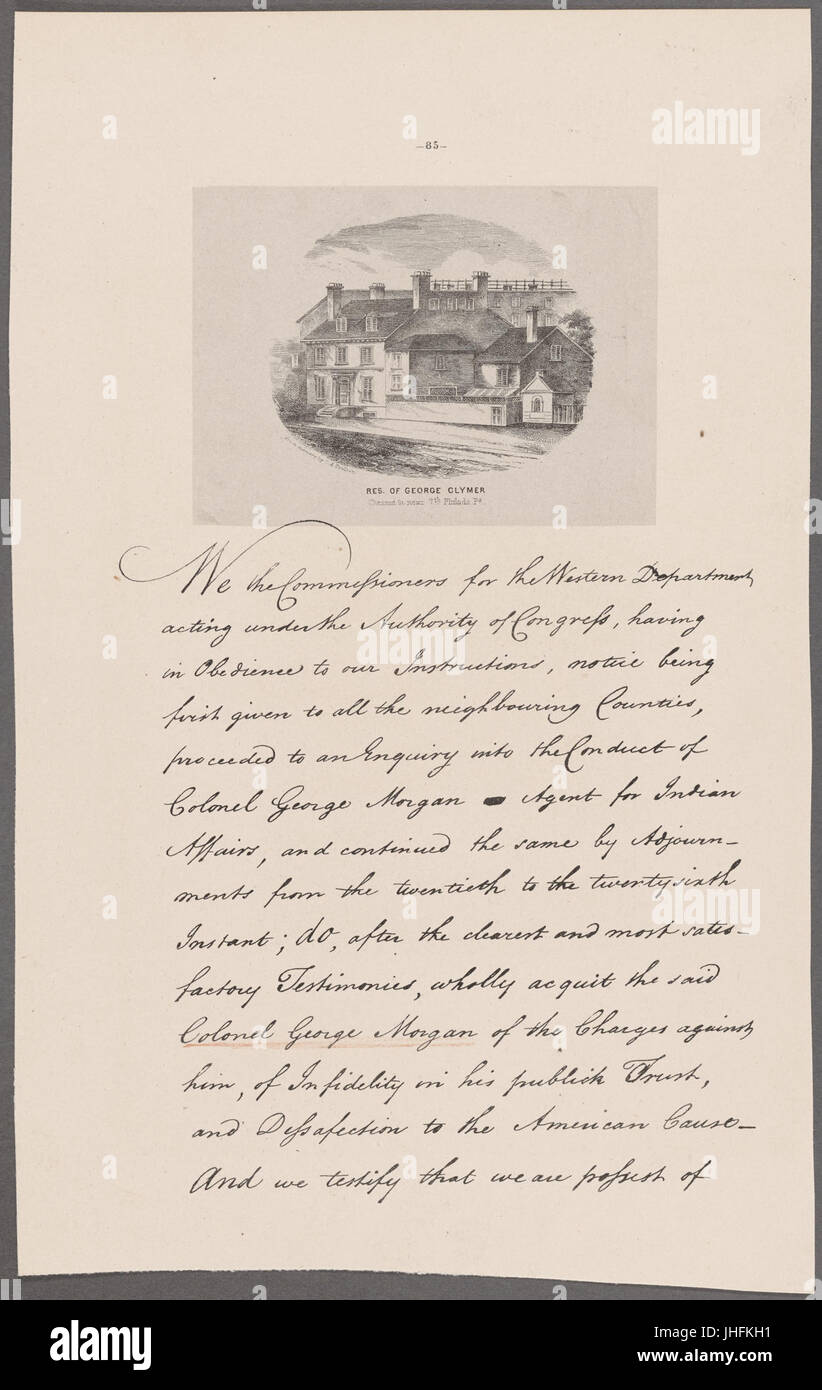 Clymer map hi-res stock photography and images - Alamy