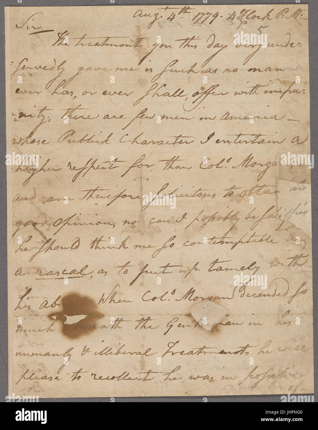 Colonel morgan hi-res stock photography and images - Alamy