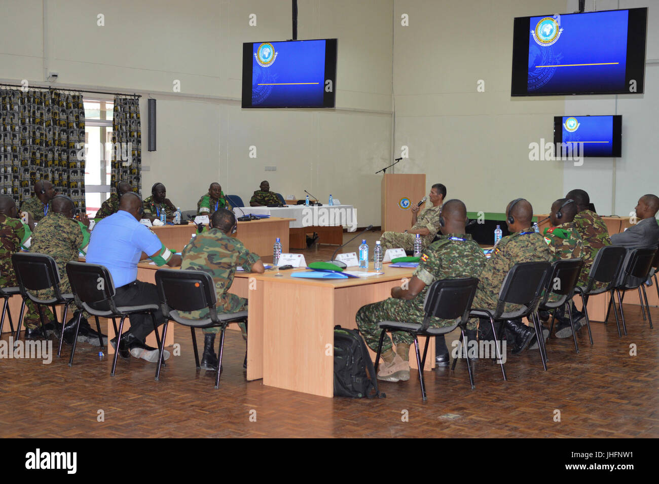 2015 28 AMISOM Officers Training in Nairobi-4 (21600367190 Stock Photo ...