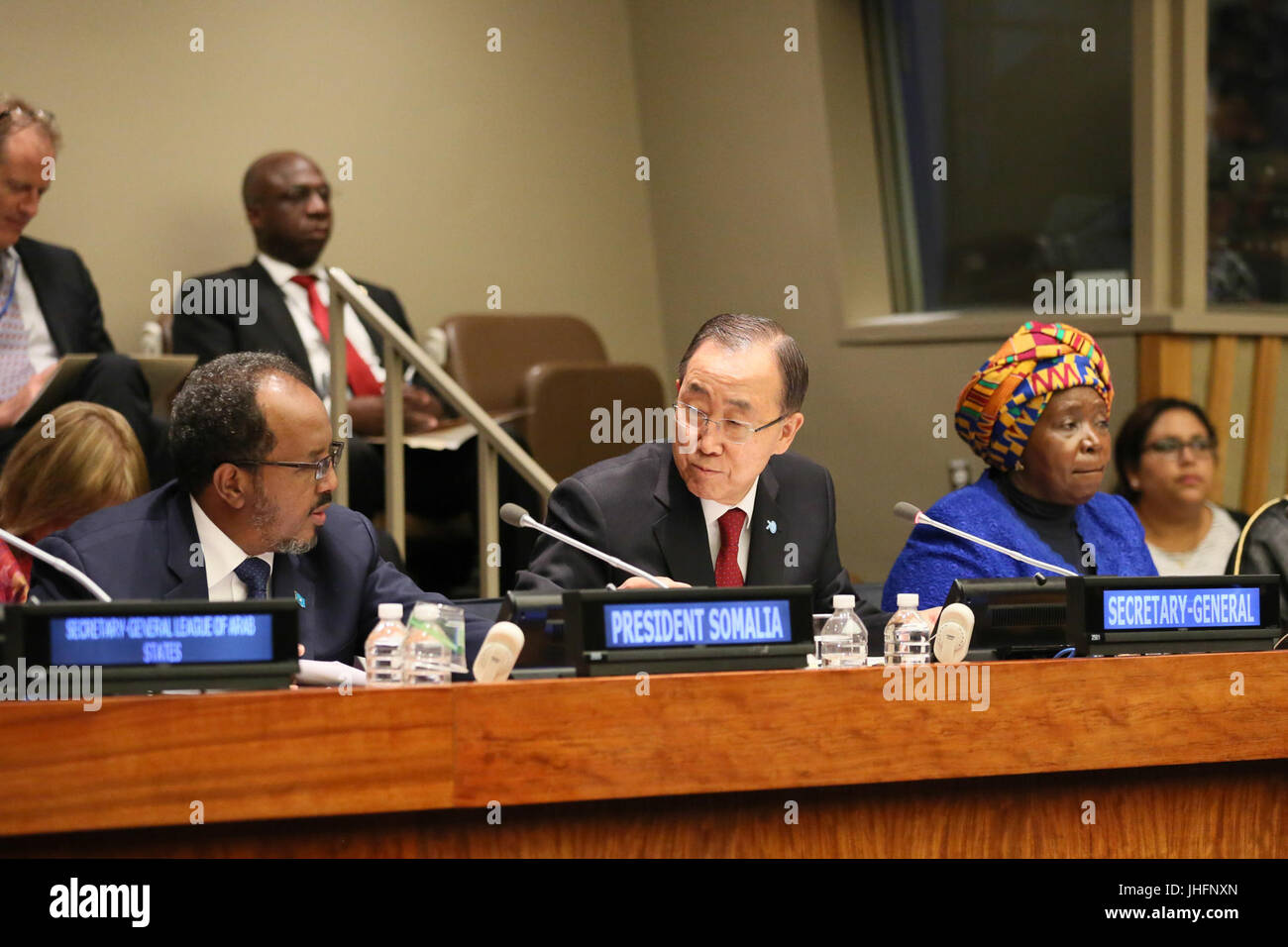 The general assembly hall at the un hi-res stock photography and images ...