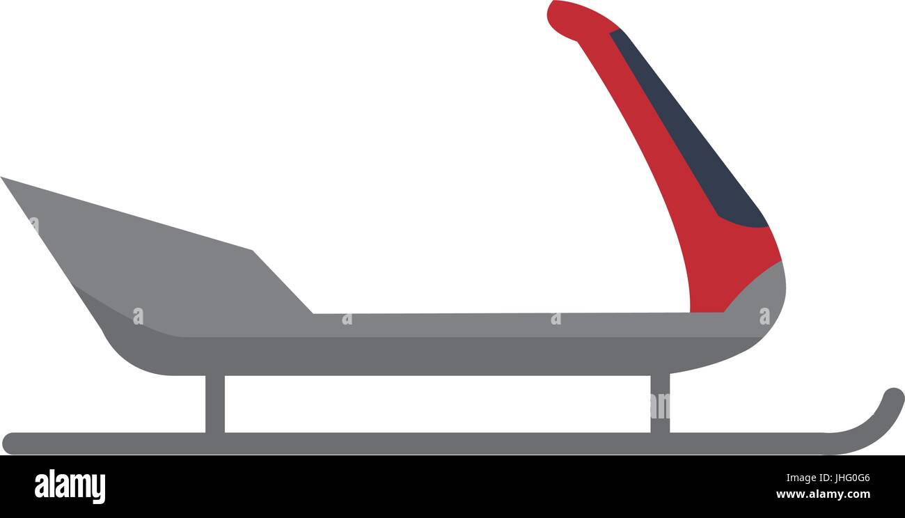 snow sled modern vehicle object icon Stock Vector Image & Art - Alamy