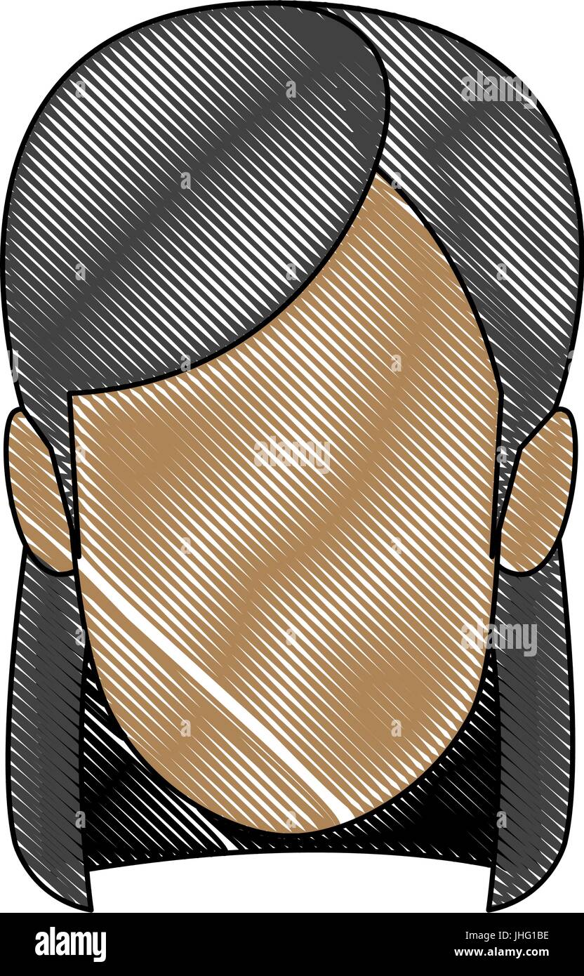 portrait woman young female cartoon people Stock Vector Image & Art - Alamy