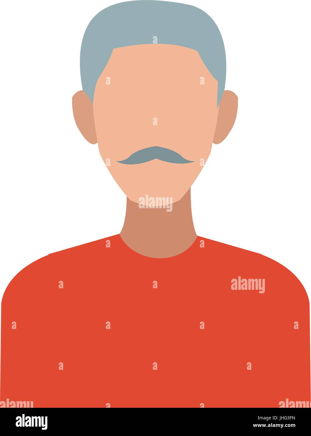 portrait man young male cartoon people Stock Vector Image & Art - Alamy