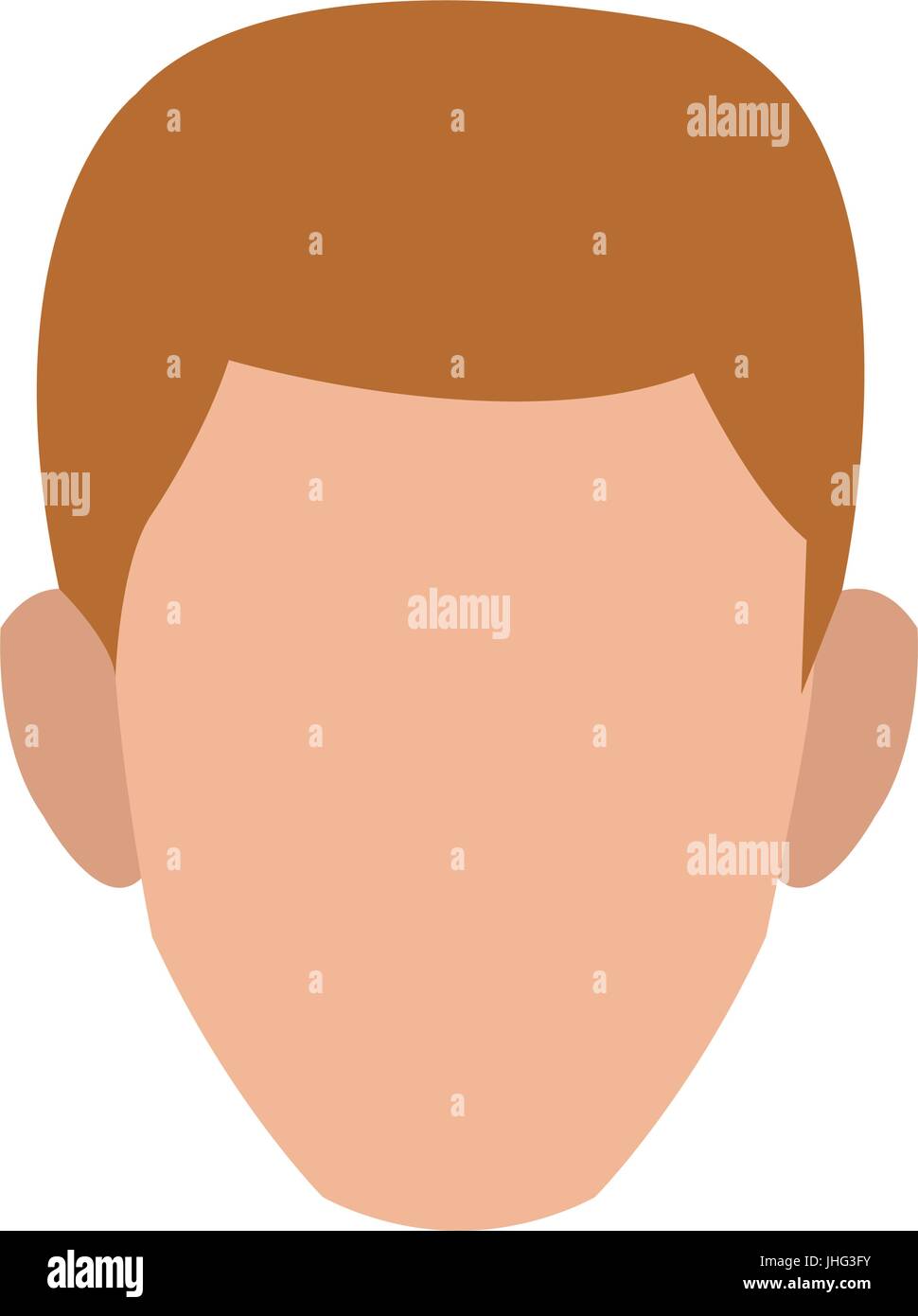 man character face profile cartoon icon Stock Vector Image & Art - Alamy