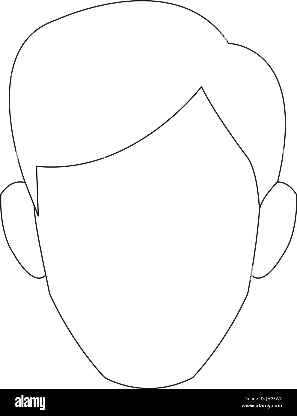 profile man male person head avatar Stock Vector Image & Art - Alamy