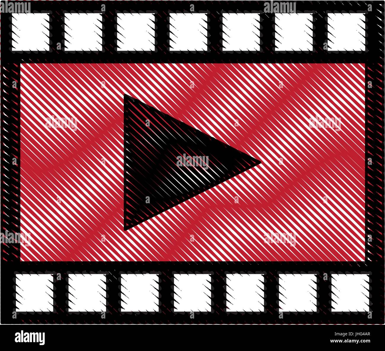 video play button movie digital concept Stock Vector Image & Art - Alamy