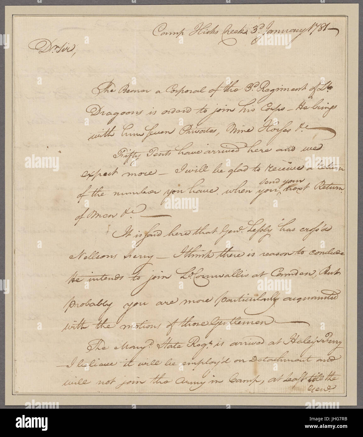 Brigadier general hicks hi-res stock photography and images - Alamy