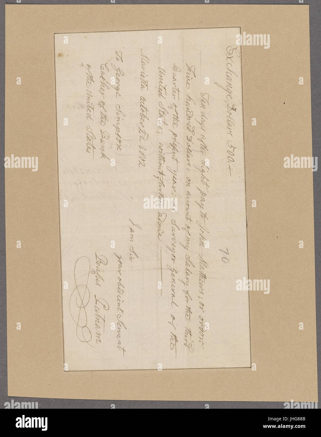 George rufus hi-res stock photography and images - Alamy