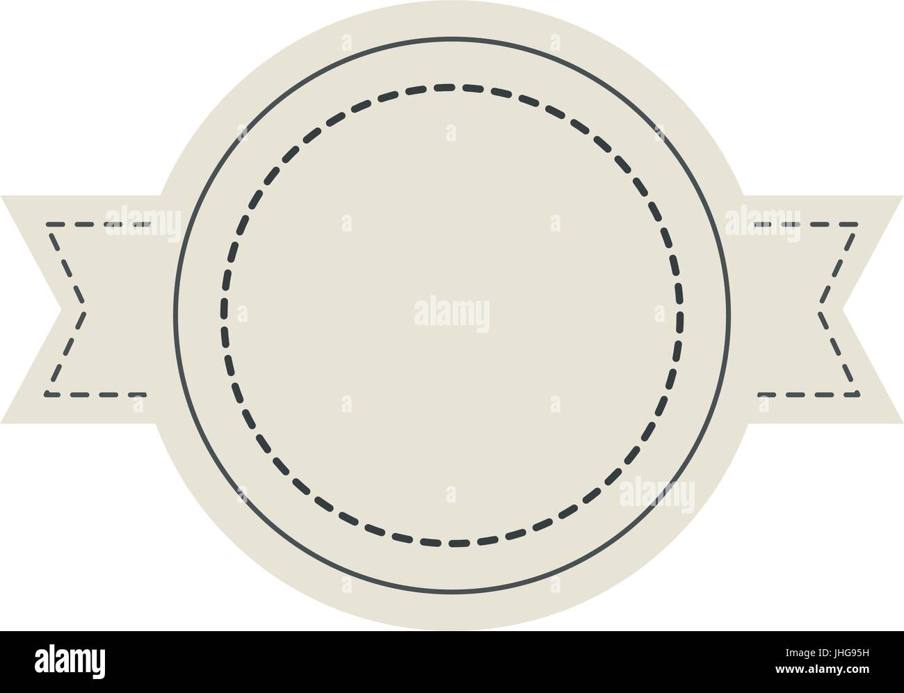 Decorative blank label icon vector illustration graphic design Stock ...