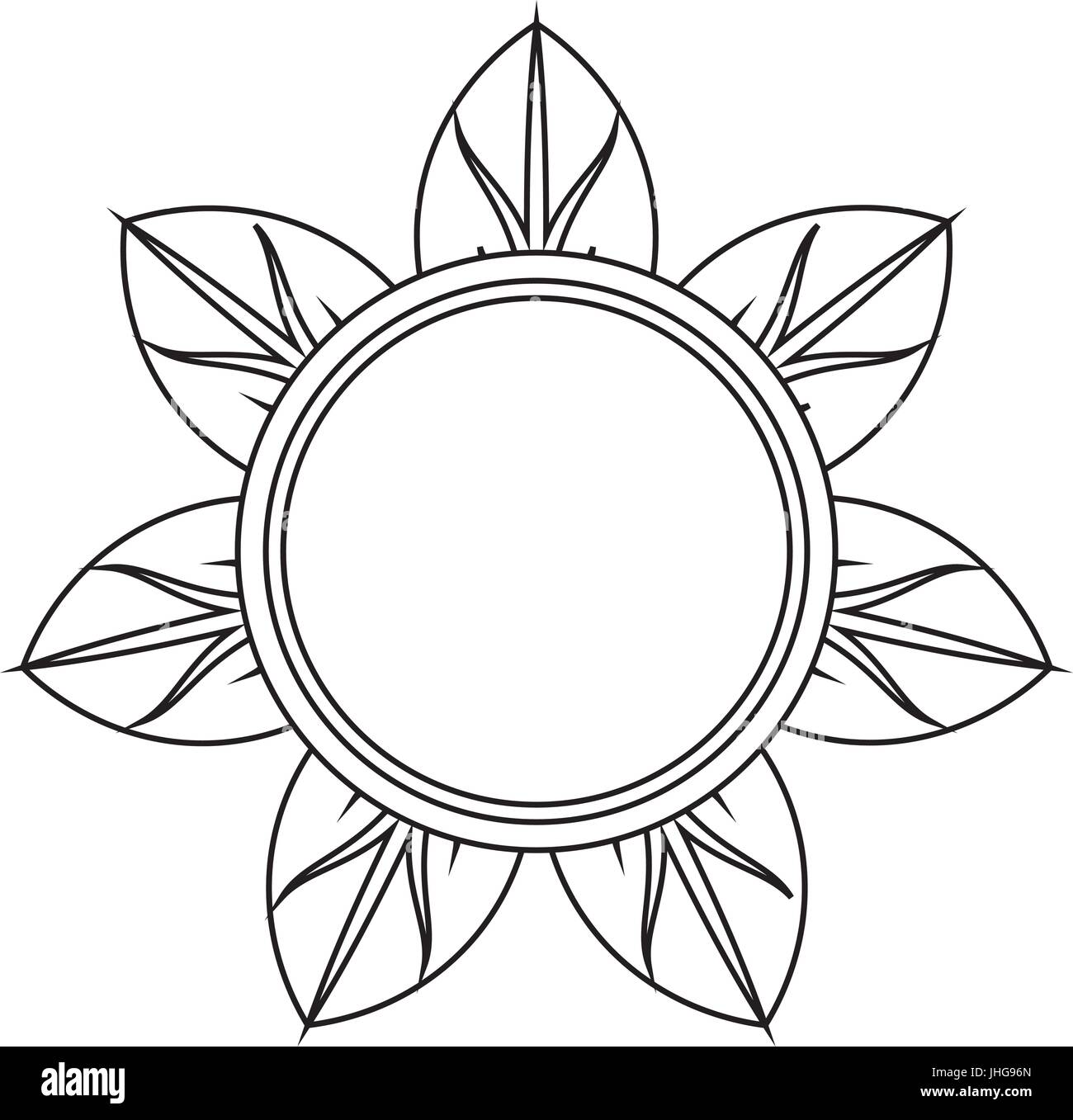 Decorative blank label icon vector illustration graphic design Stock ...
