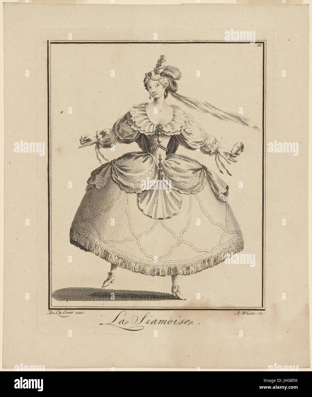 La Siamoise (NYPL b16834946-5040782 Stock Photo - Alamy
