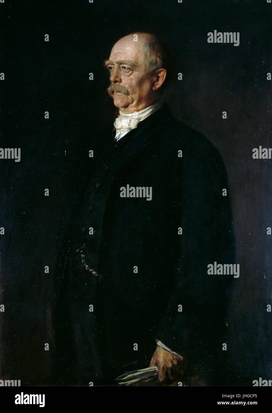 Franz von Lenbach - Bildnis Otto von Bismarck, 1884 (Alte ...