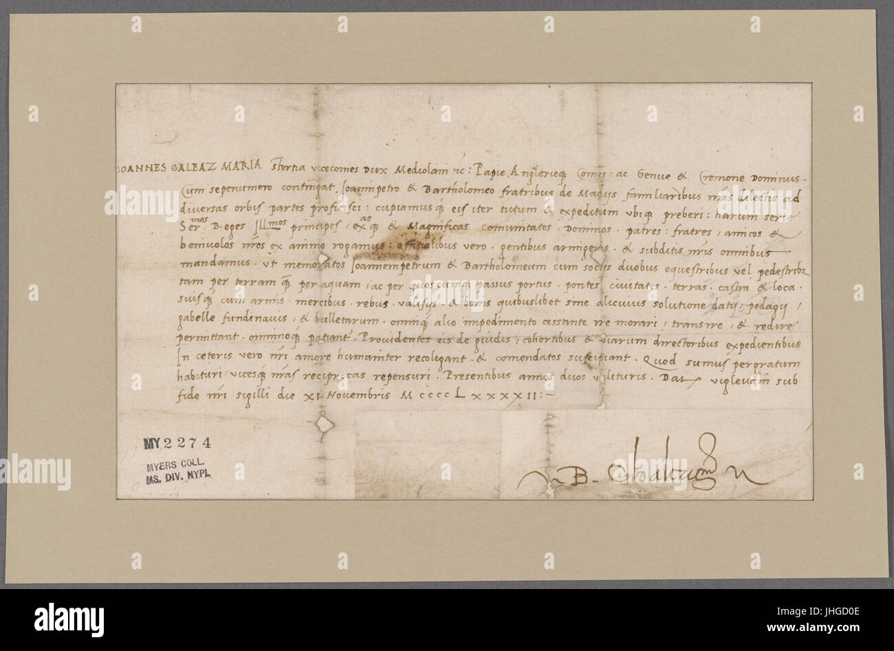 Letter of safe conduct hi-res stock photography and images - Alamy