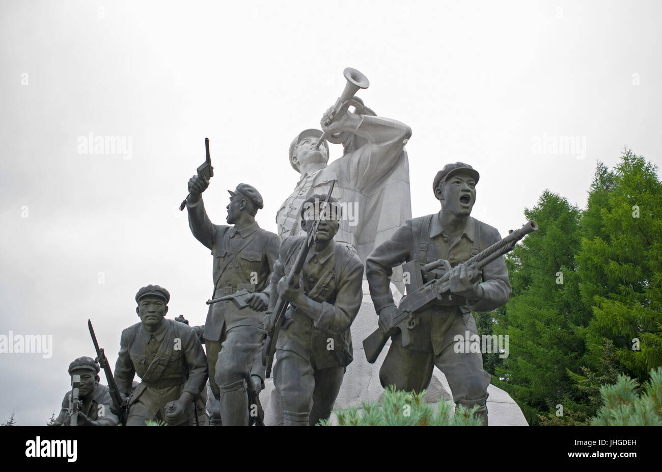 Samjiyon grand monument hi-res stock photography and images - Alamy