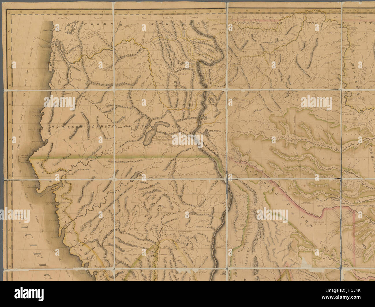 A map of Mexico, Louisiana, and the Missouri territory (NYPL b20643846 ...