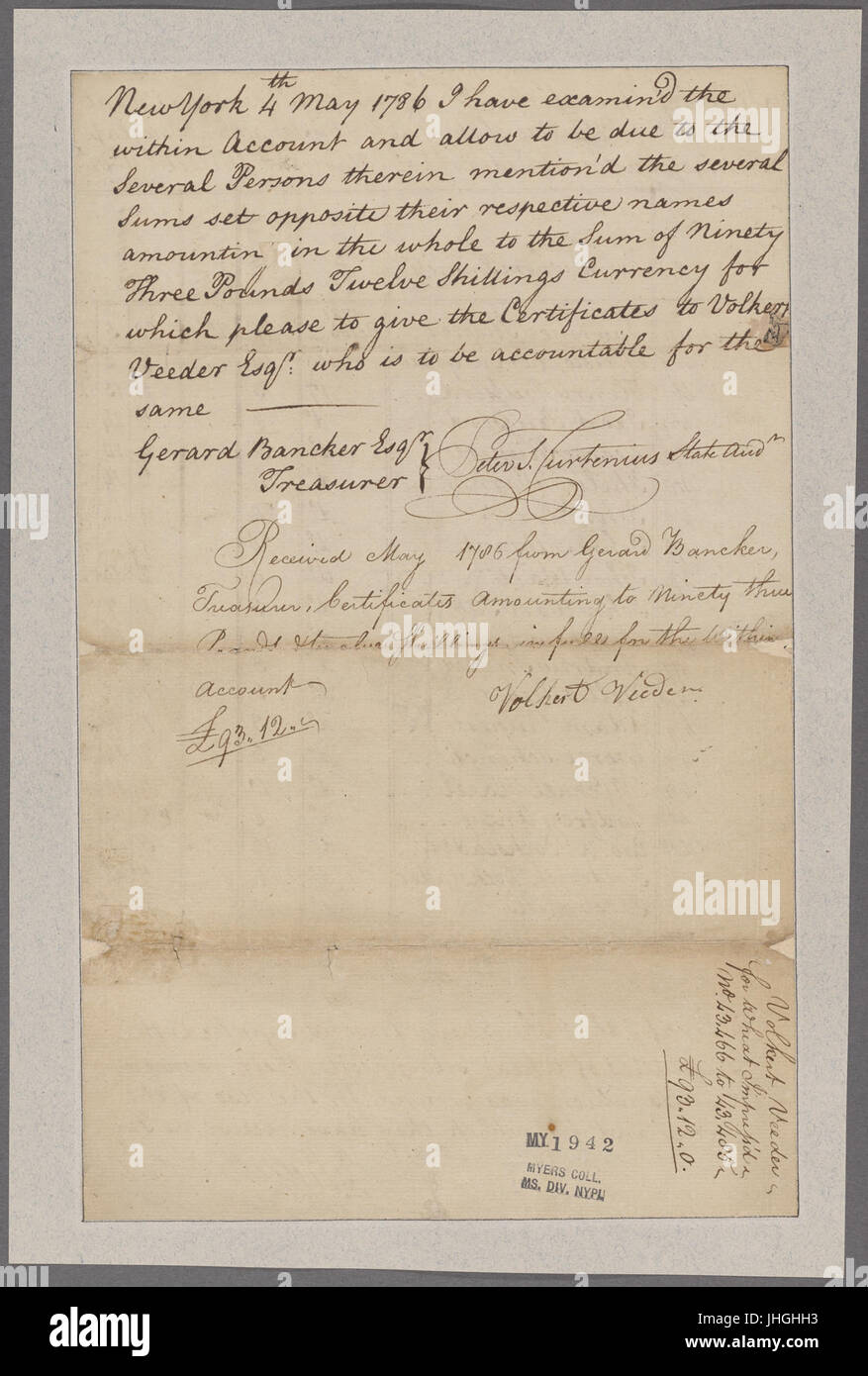 Marinus willett hi-res stock photography and images - Alamy