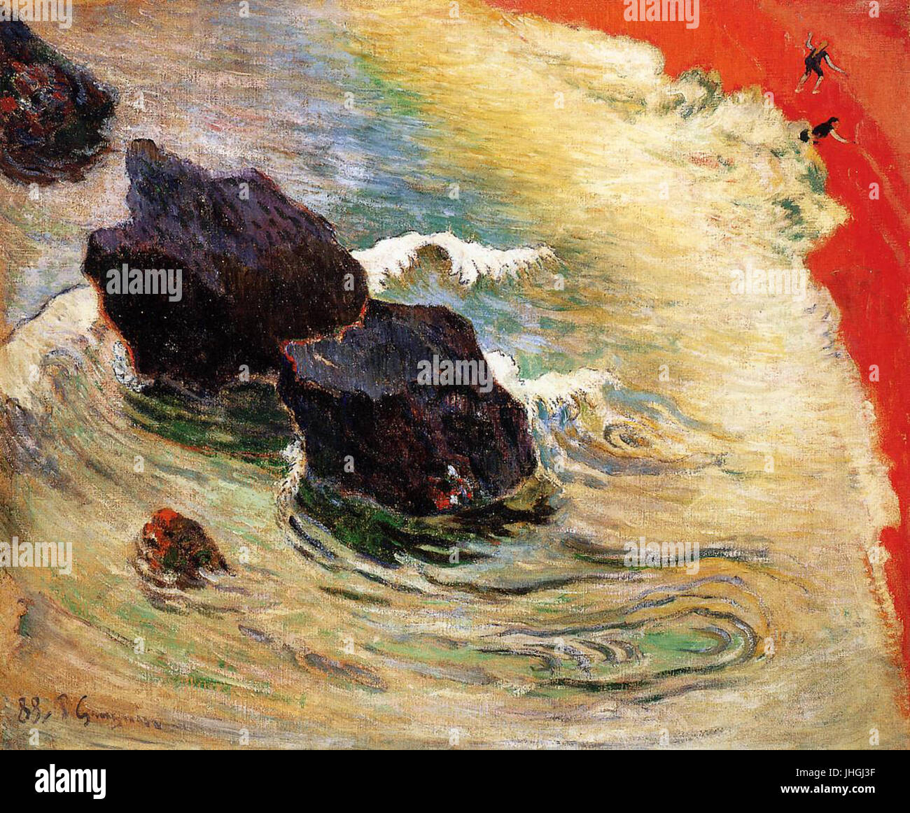 La vague gauguin hi-res stock photography and images - Alamy