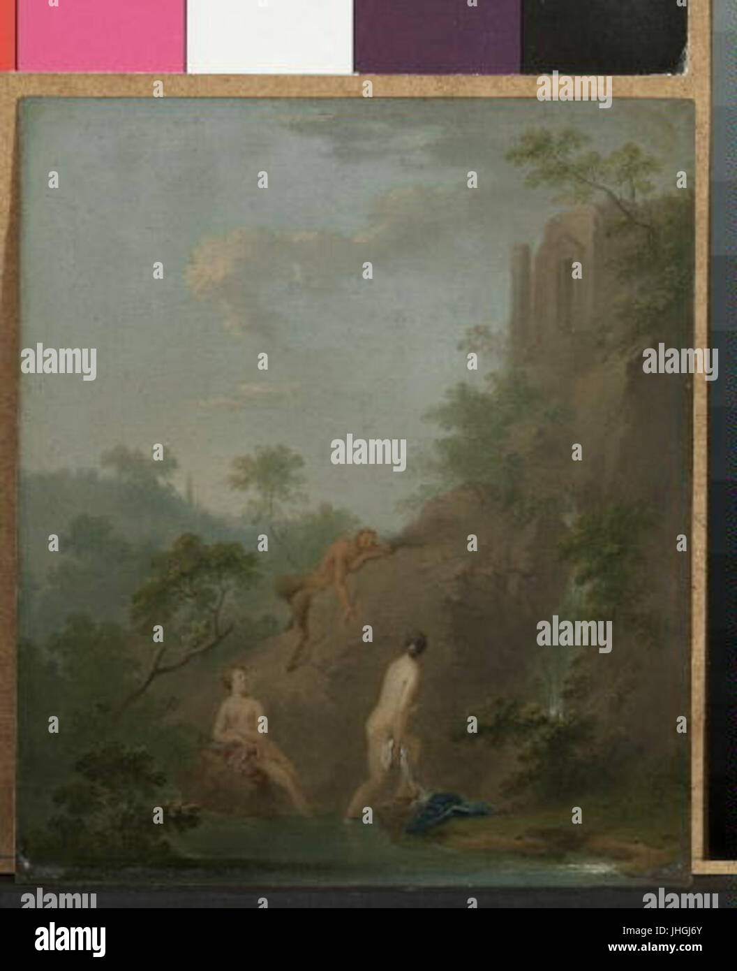 Nymphs and satyr hi-res stock photography and images - Alamy