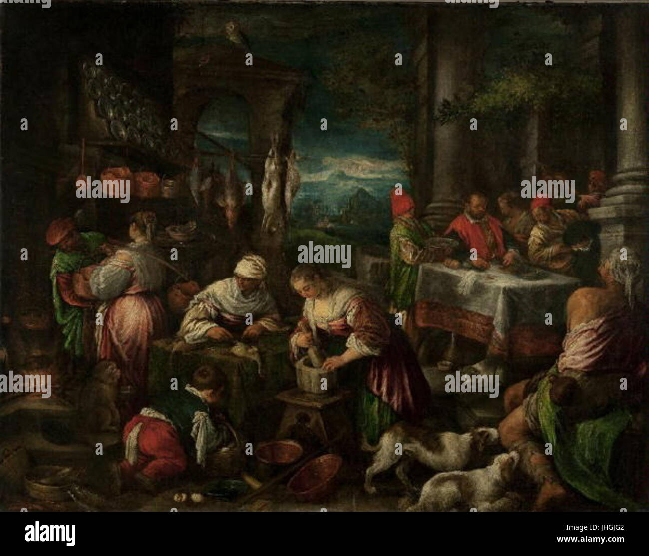 Jacopo bassano painting hi-res stock photography and images - Alamy