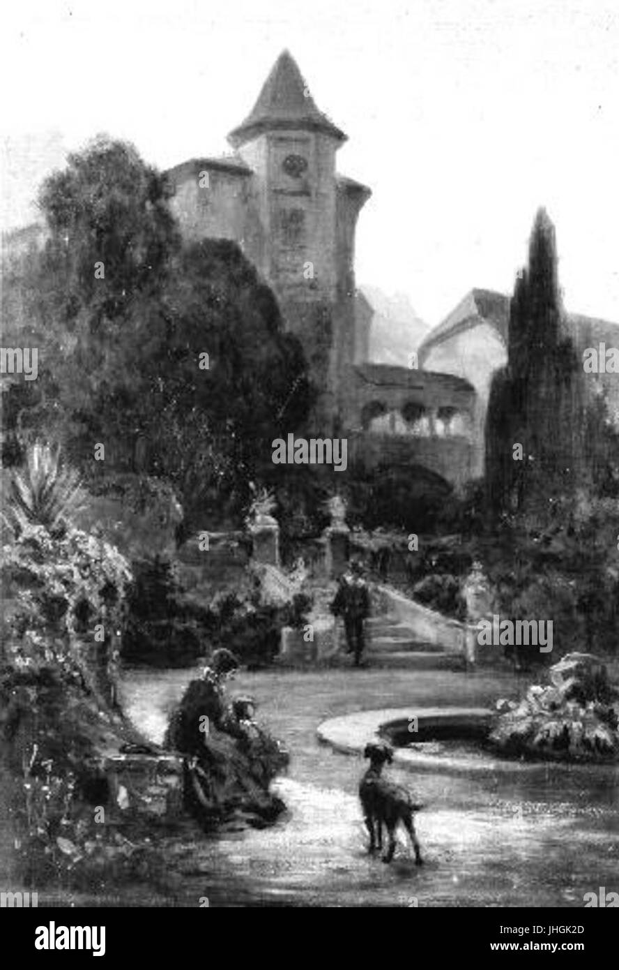 Tyrol castles Black and White Stock Photos & Images - Alamy