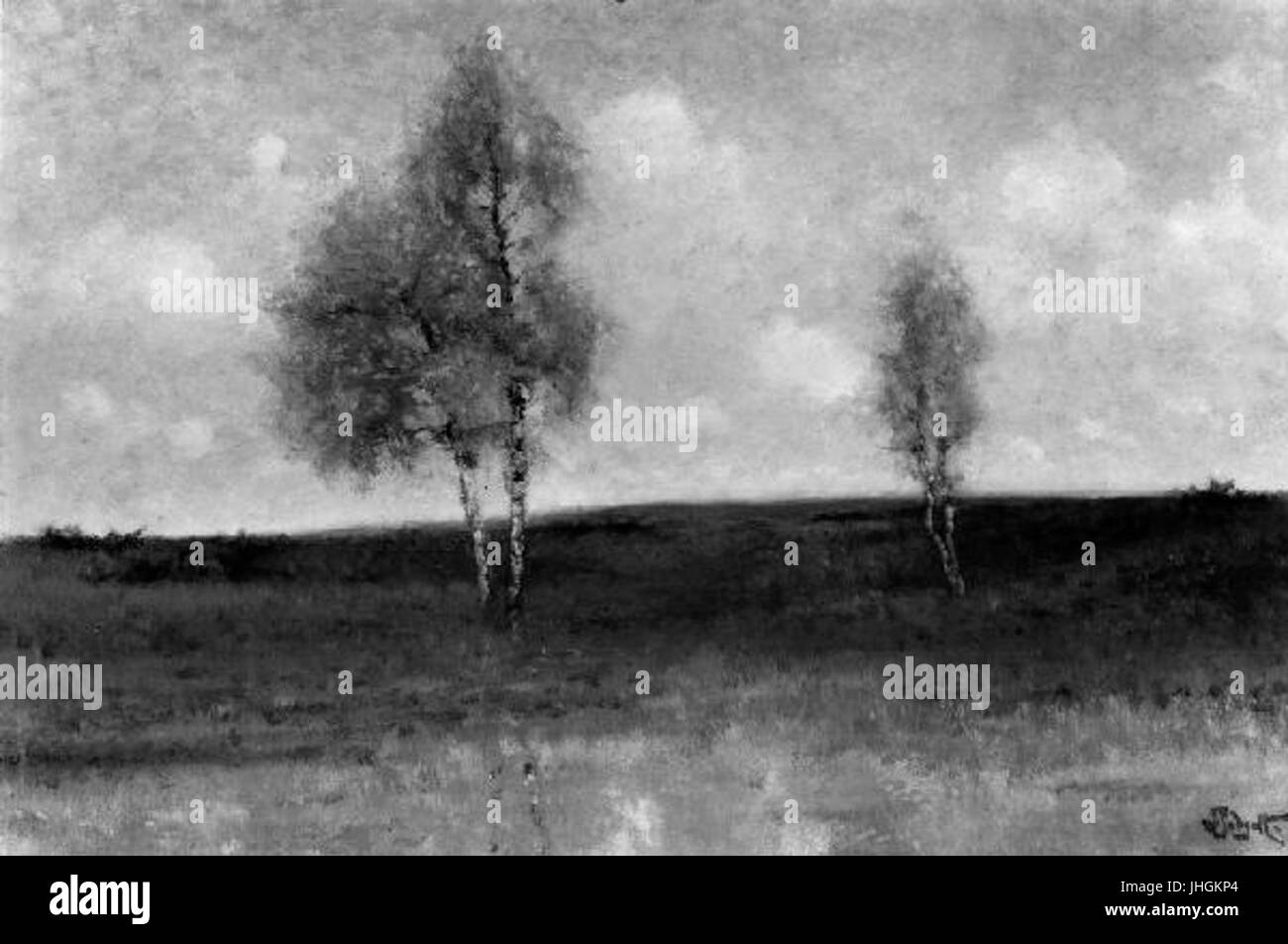 James William Padgett 1851-1904 - Brizy na podzim Stock Photo - Alamy