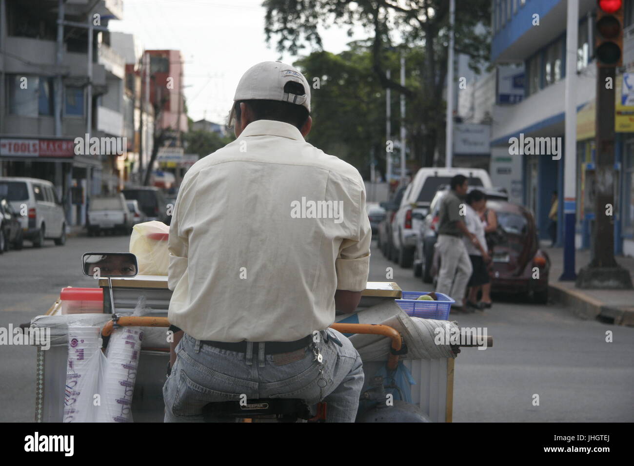 Street bike salesman, Villahermosa,Tabasco,Mexico Stock Photo - Alamy