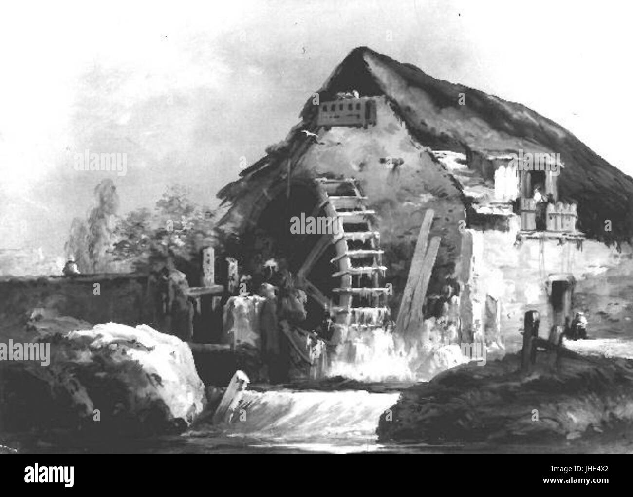 Josef Navratil 1798-1865 - Mlyn Stock Photo - Alamy