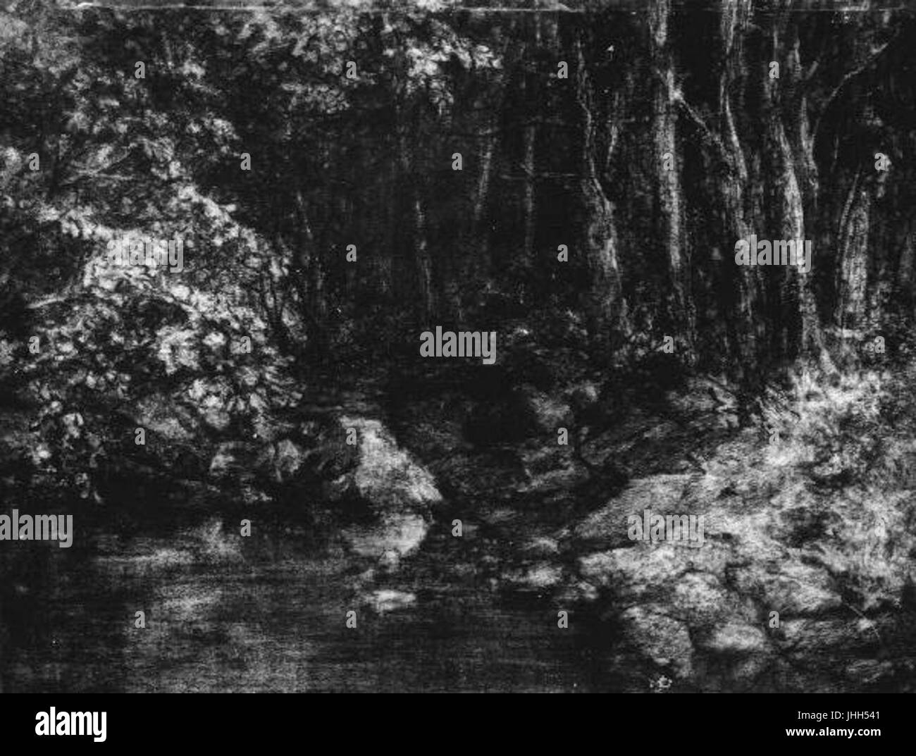 Julius Marak 21. 3. 1832-8. 10. 1899 - Partie z lesa Stock Photo - Alamy