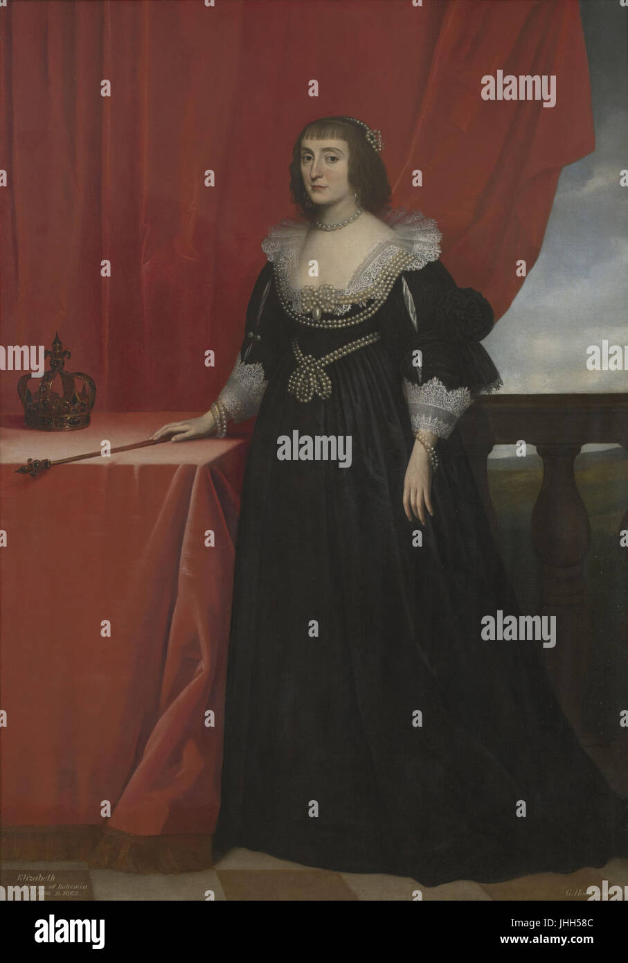 Elizabeth Stuart, Queen of Bohemia Stock Photo - Alamy