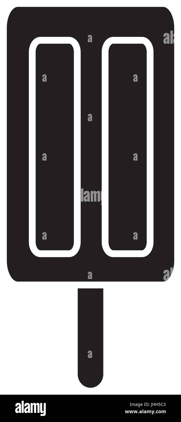 ice cream bar icon over white background vector illustration Stock Vector Image & Art - Alamy