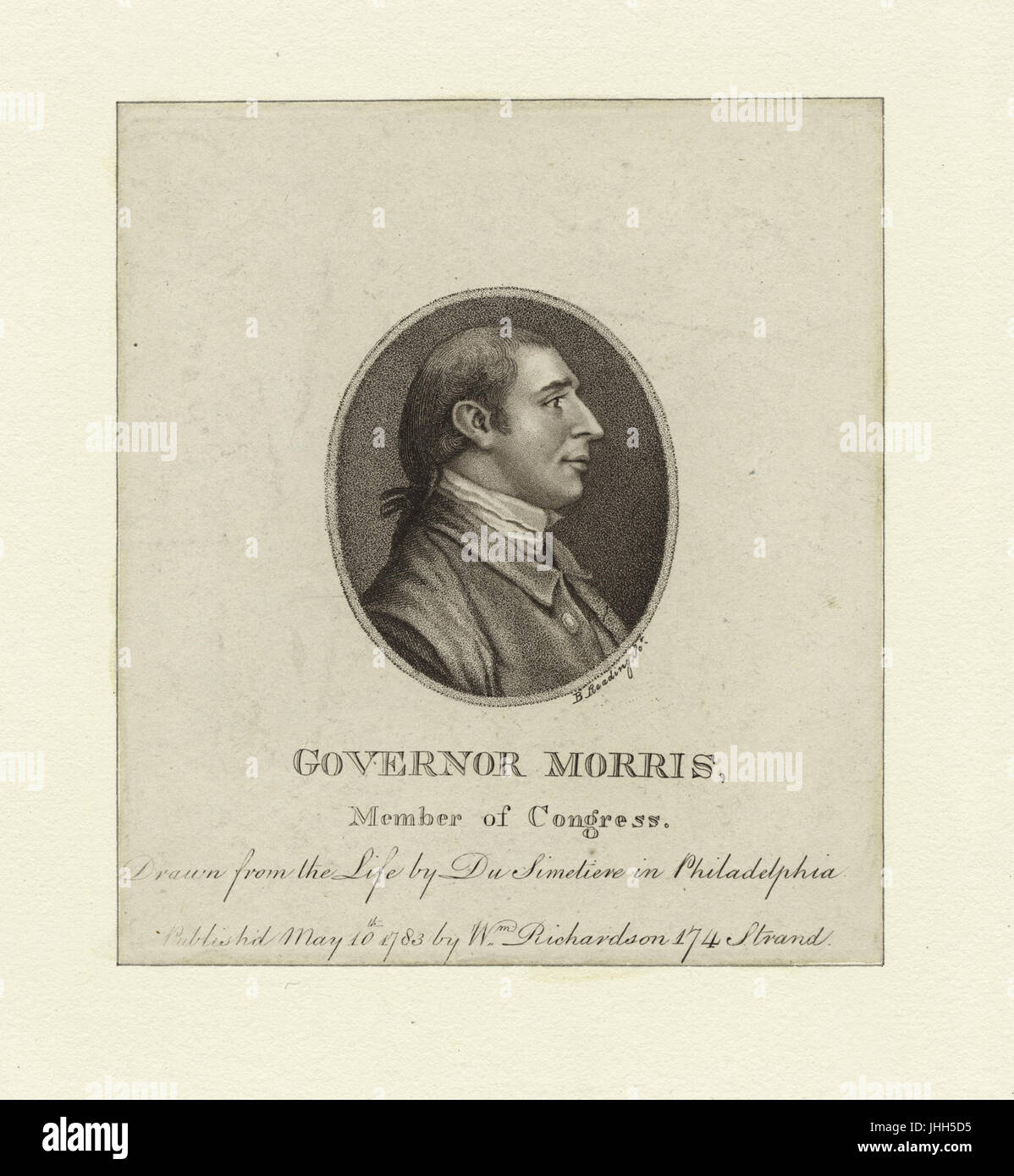 Governor (sic) Morris, member of Congress (NYPL b12349194-420161 Stock ...