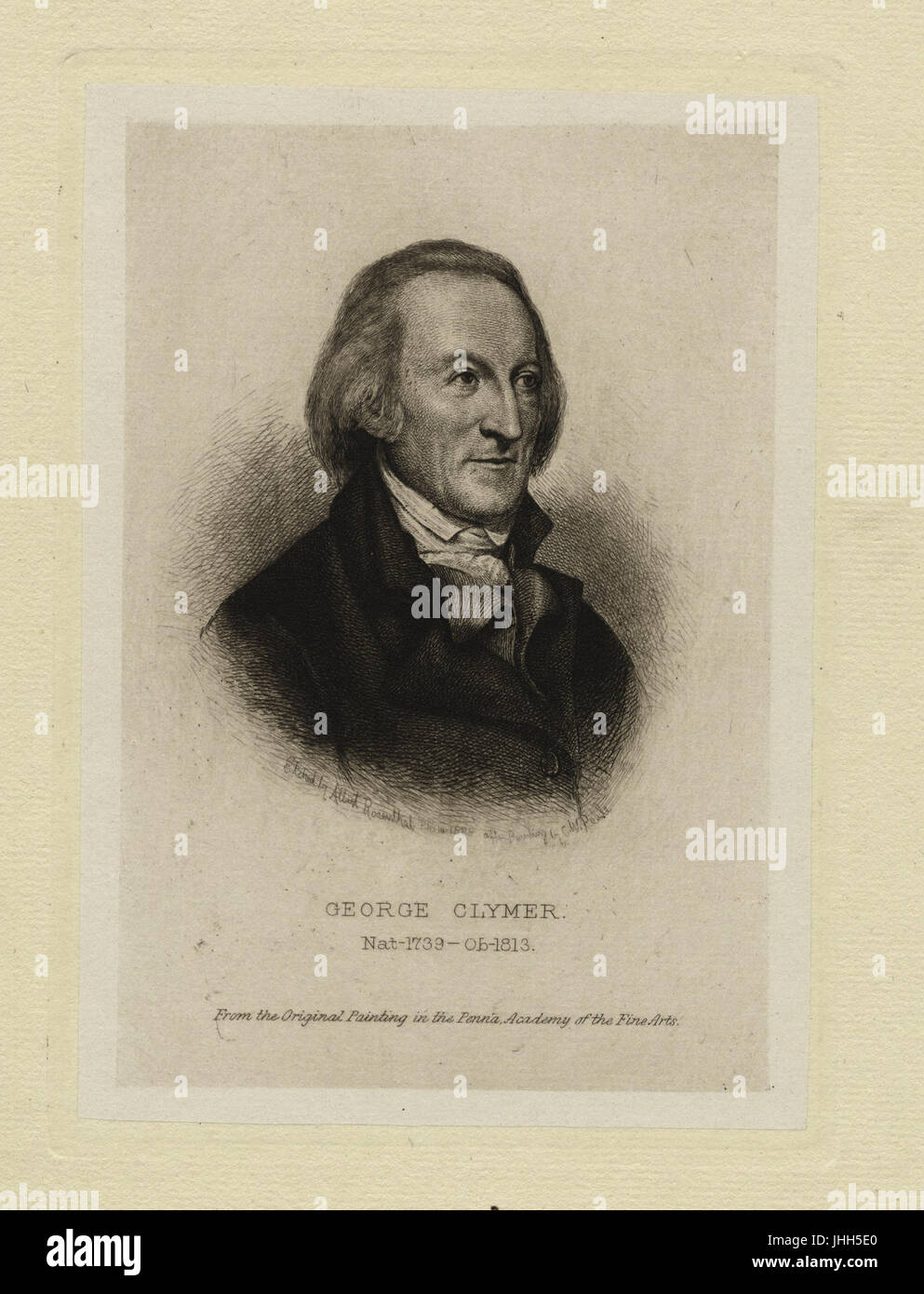 George Clymer (NYPL b12349196-420206 Stock Photo - Alamy