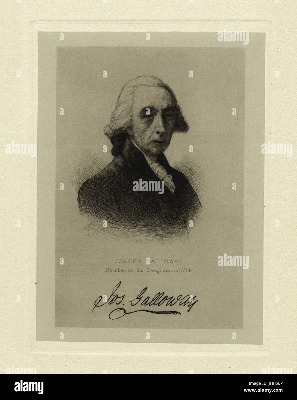 Joseph Galloway, member of the Congress of 1774 (NYPL b12349196-420197 ...