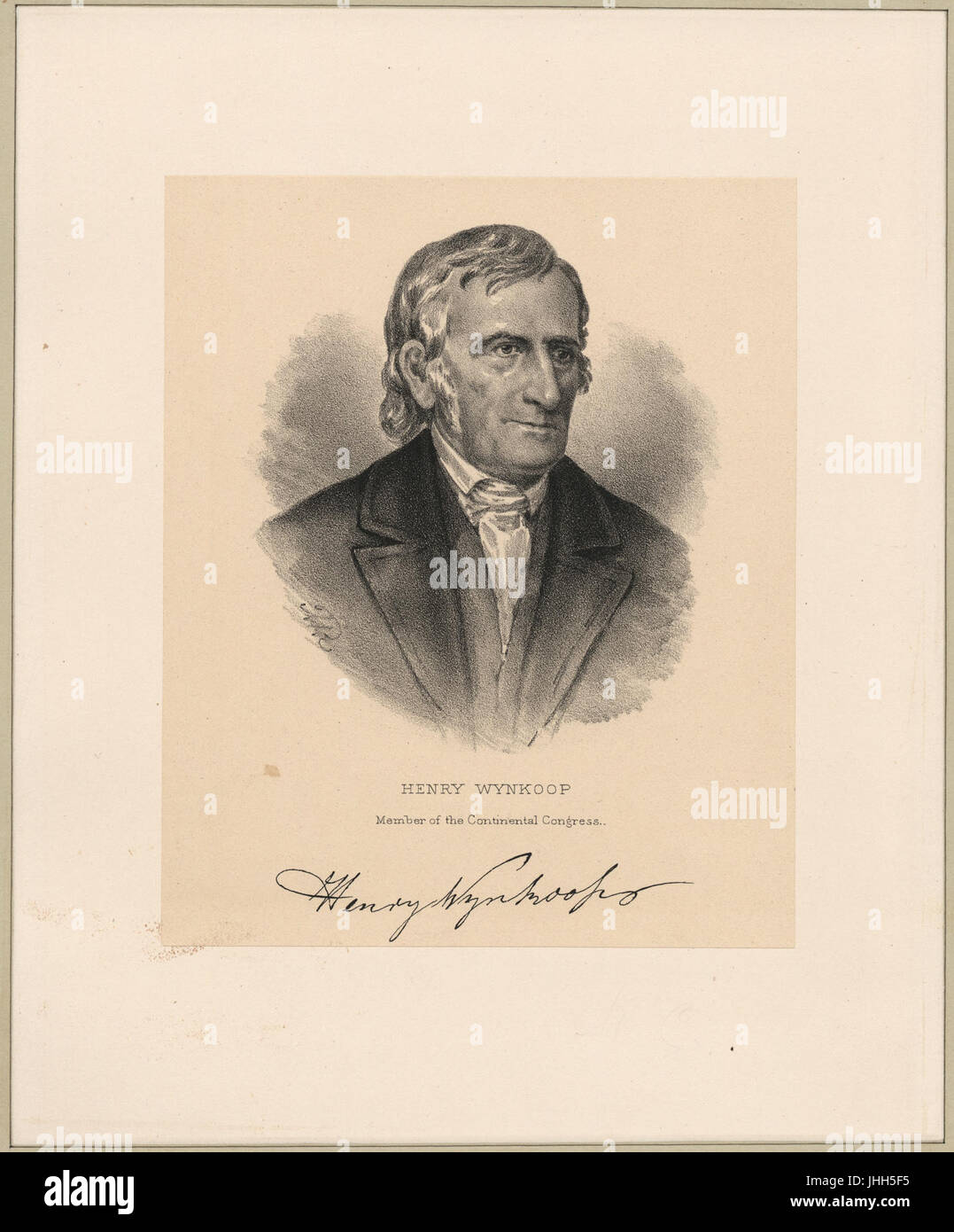 Henry Wynkoop, member of the Continental Congress (NYPL b12349196 ...