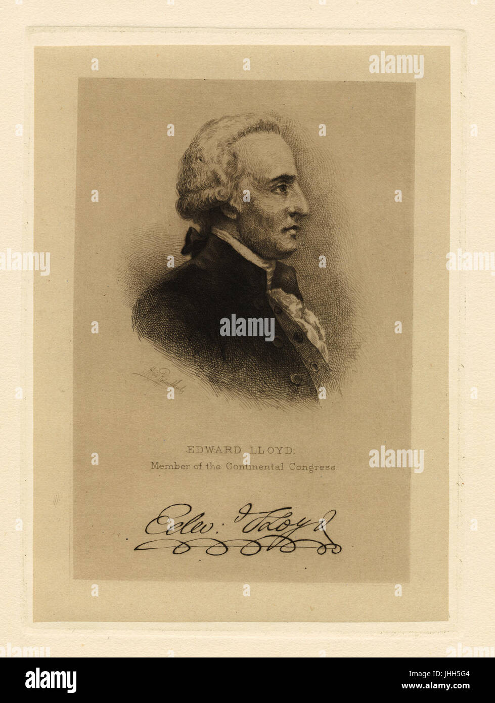 Edward Lloyd, member of the Continental Congress (NYPL b12349185-420079 ...