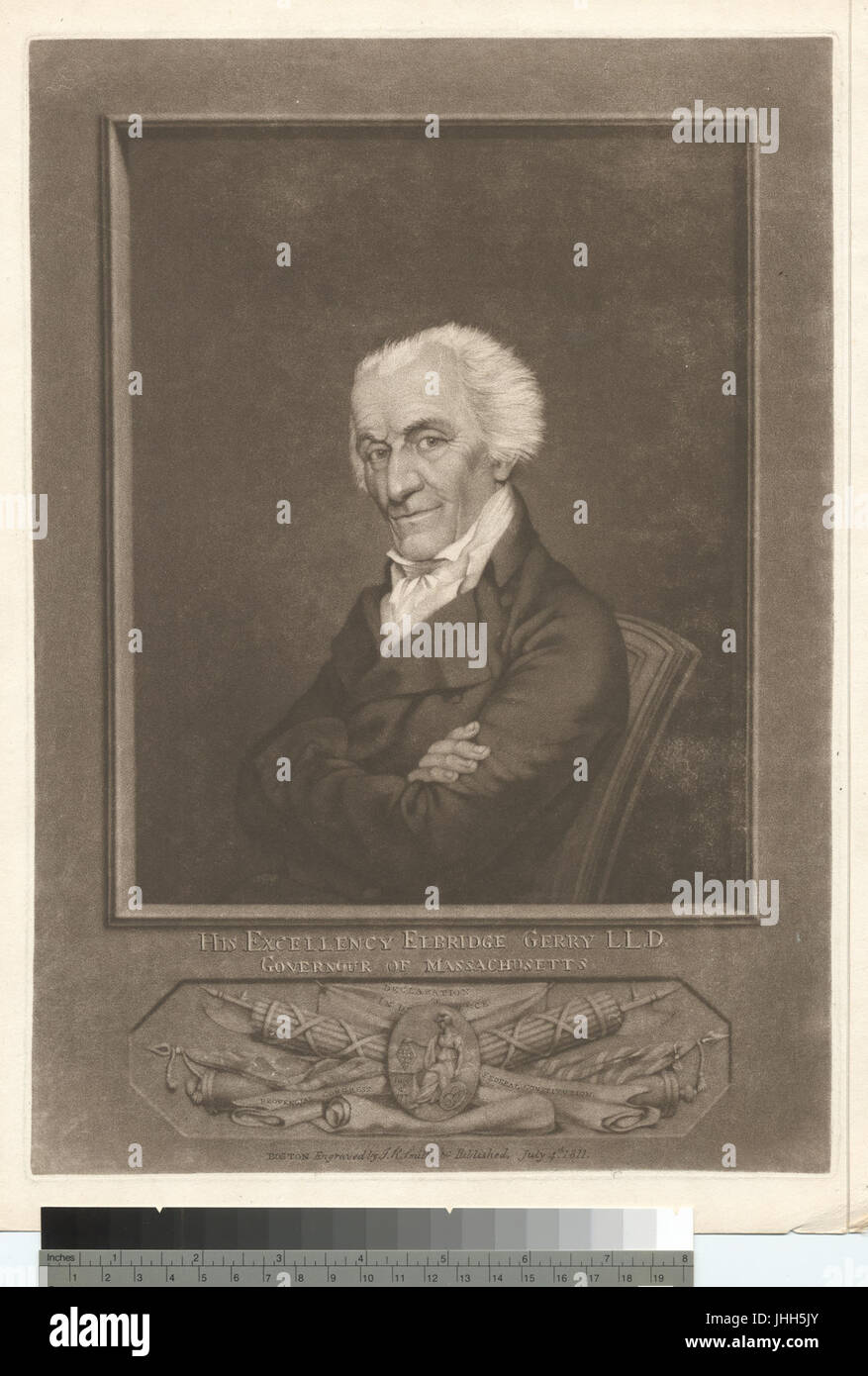 Elbridge gerry portrait hi-res stock photography and images - Alamy