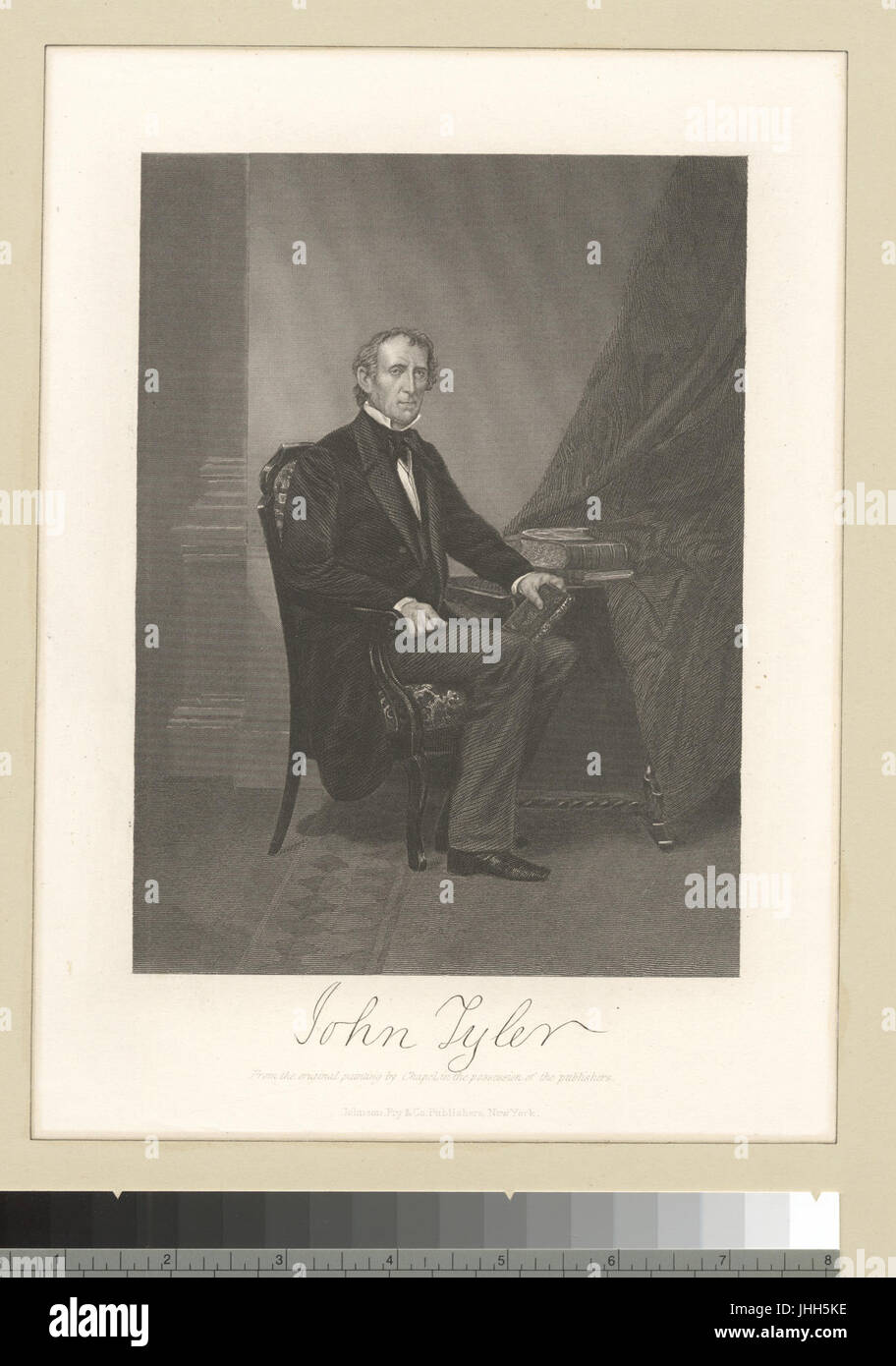 John tyler painting hi-res stock photography and images - Alamy