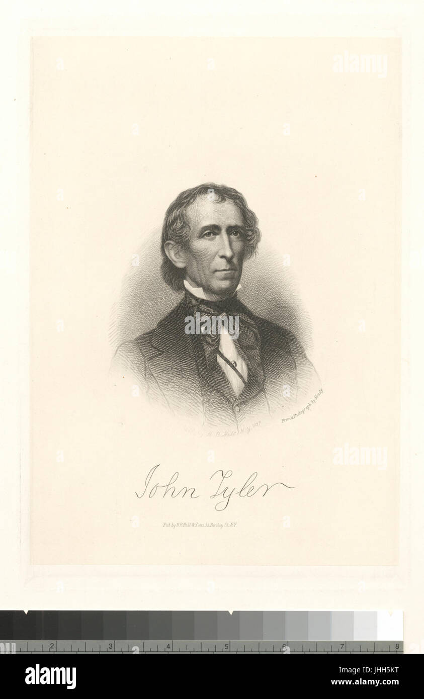 John tyler painting hi-res stock photography and images - Alamy