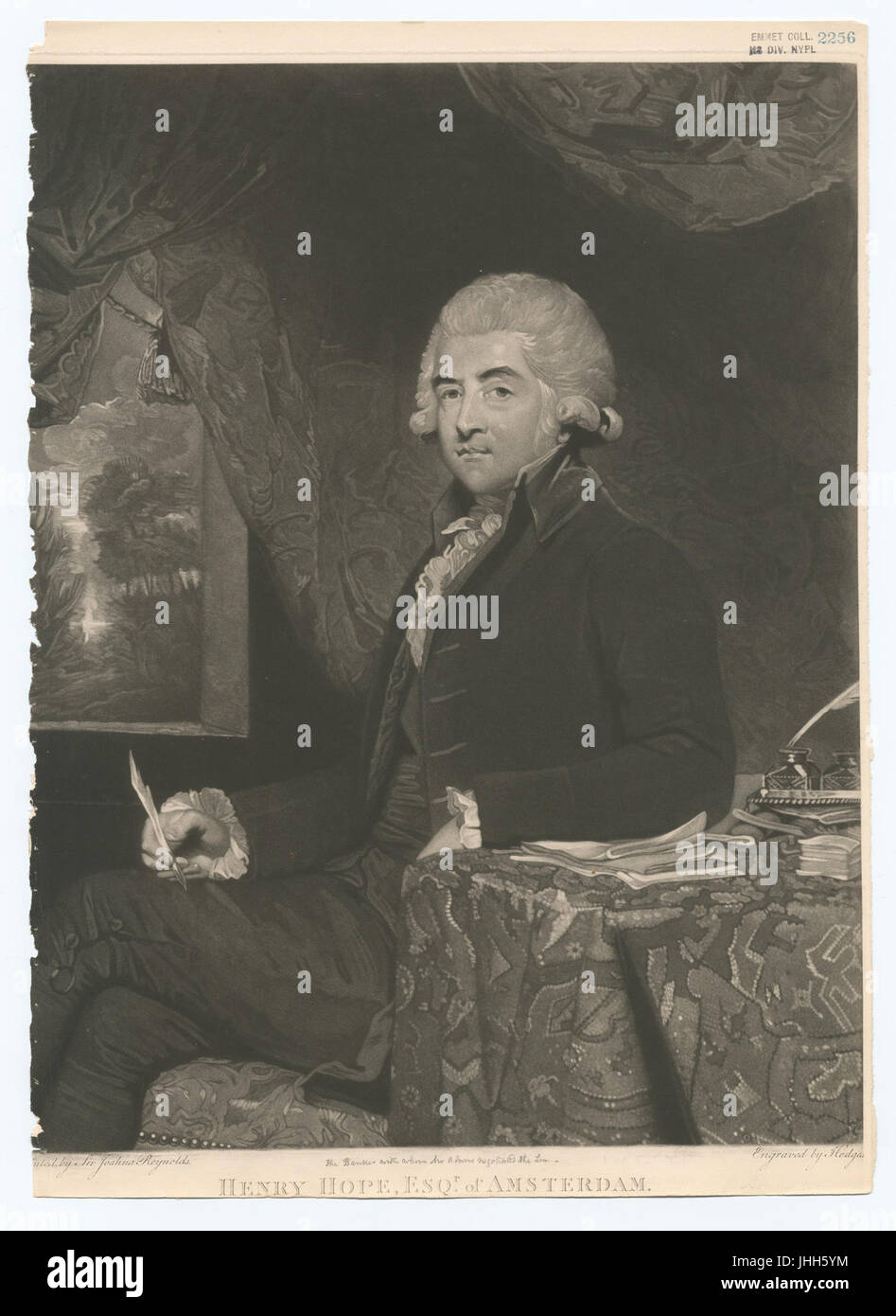 Henry Hope, Esq. of Amsterdam (NYPL Hades-253674-478530 Stock Photo - Alamy