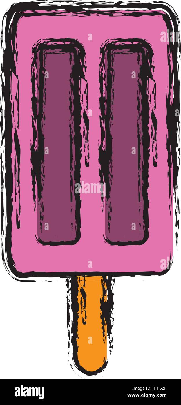 ice cream bar icon over white background vector illustration Stock Vector Image & Art - Alamy