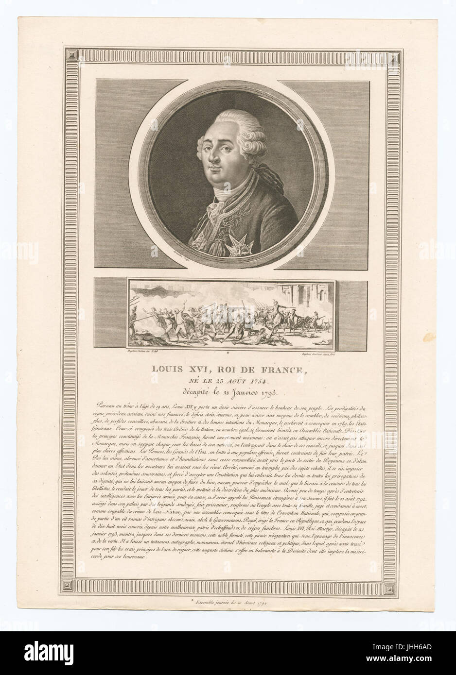 Roi louis xvi de france hi-res stock photography and images - Alamy