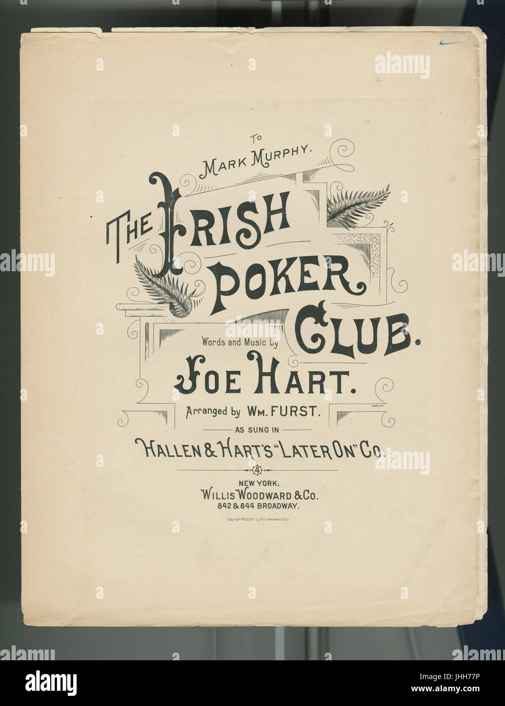 Irish immigrants new york city hi-res stock photography and images - Alamy