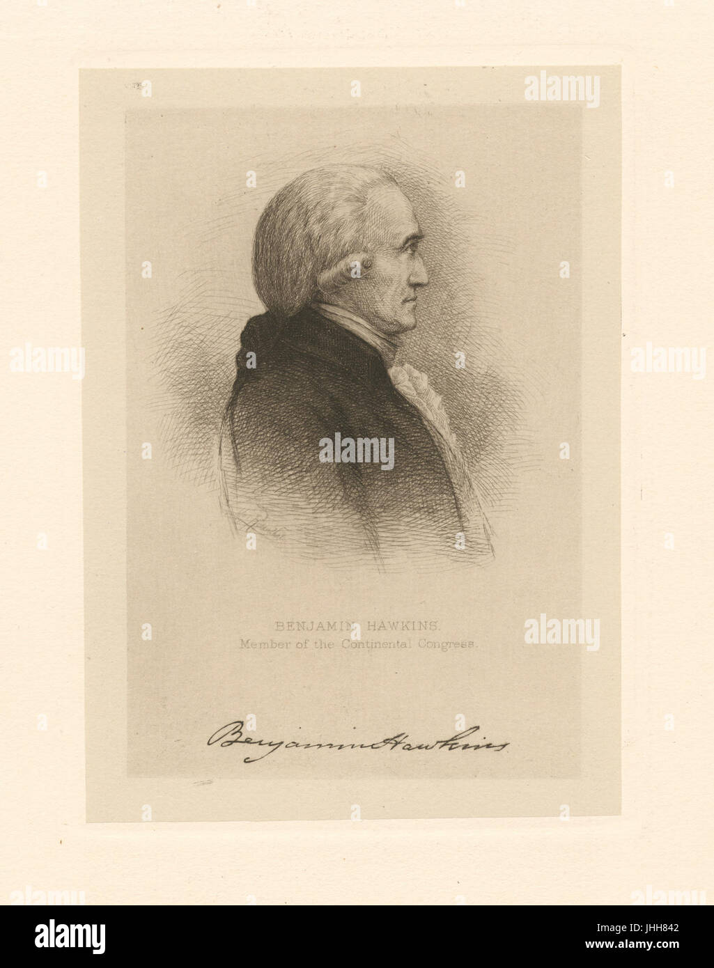 Benjamin Hawkins, member of the Continental Congress (NYPL Hades-280327 ...