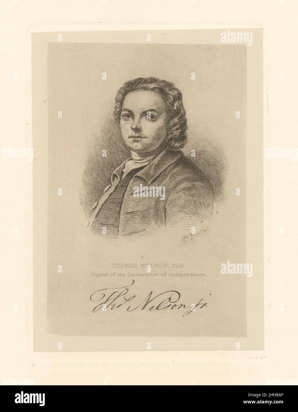 Thomas nelson jr american hi-res stock photography and images - Alamy