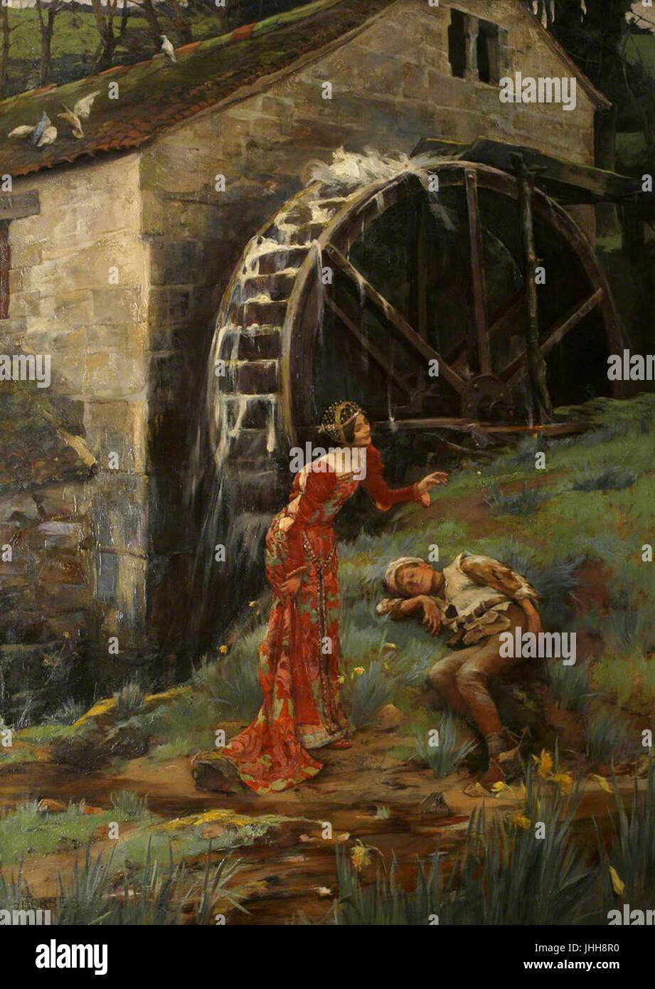 Elizabeth Adela Forbes - A Dream Princess Stock Photo - Alamy